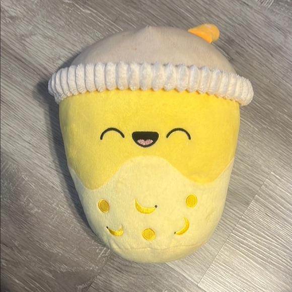 Accessories | Yellow Smiling Plush Toy | Poshmark